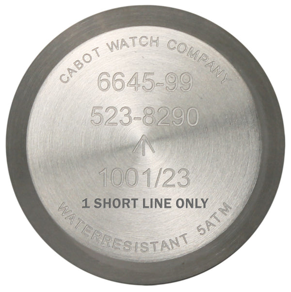 Laser Engraving for Watch Case Backs