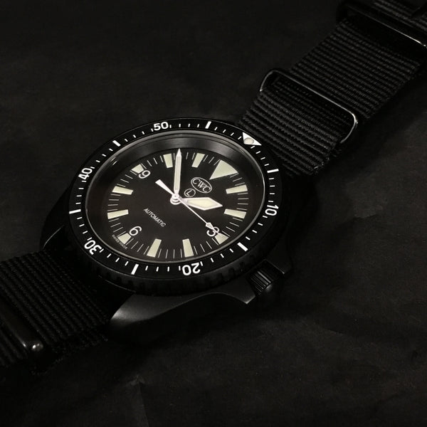 CWC Automatic Divers Watch Mk.2 Black (SF300 AS120)